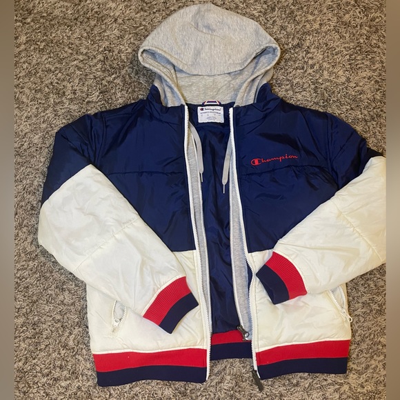 Champion | Jackets & Coats | Champion 9s Hooded Puffer Jacket | Poshmark